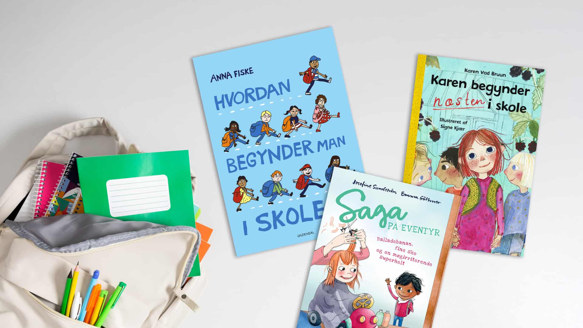 Hyggelige bøger om skolestart | ugeavisen.dk