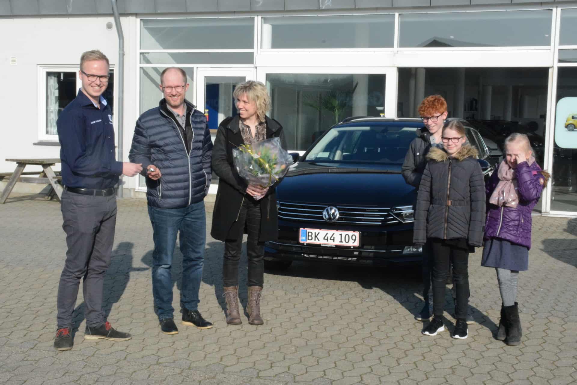 Børnefamilie vandt en bil ved Danmarksindsamlingen | ugeavisen.dk