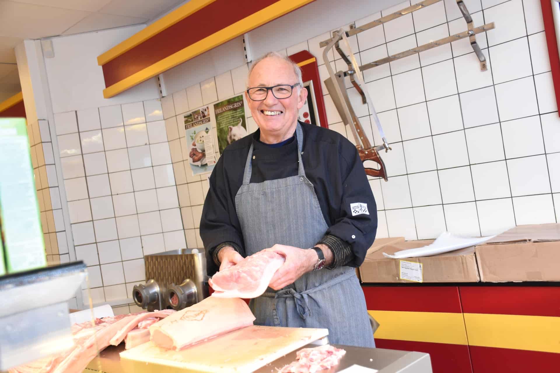 De gamle slagtere er stadig på pletten i Nørregade: - Man skal være en ...