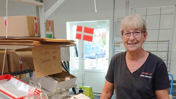 Gitte er trofast som få: Har arbejdet 30 år på Broen i Assens ...