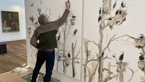 Vorsømanden Jens Gregersen svinger blyanten live på fynsk museum ...