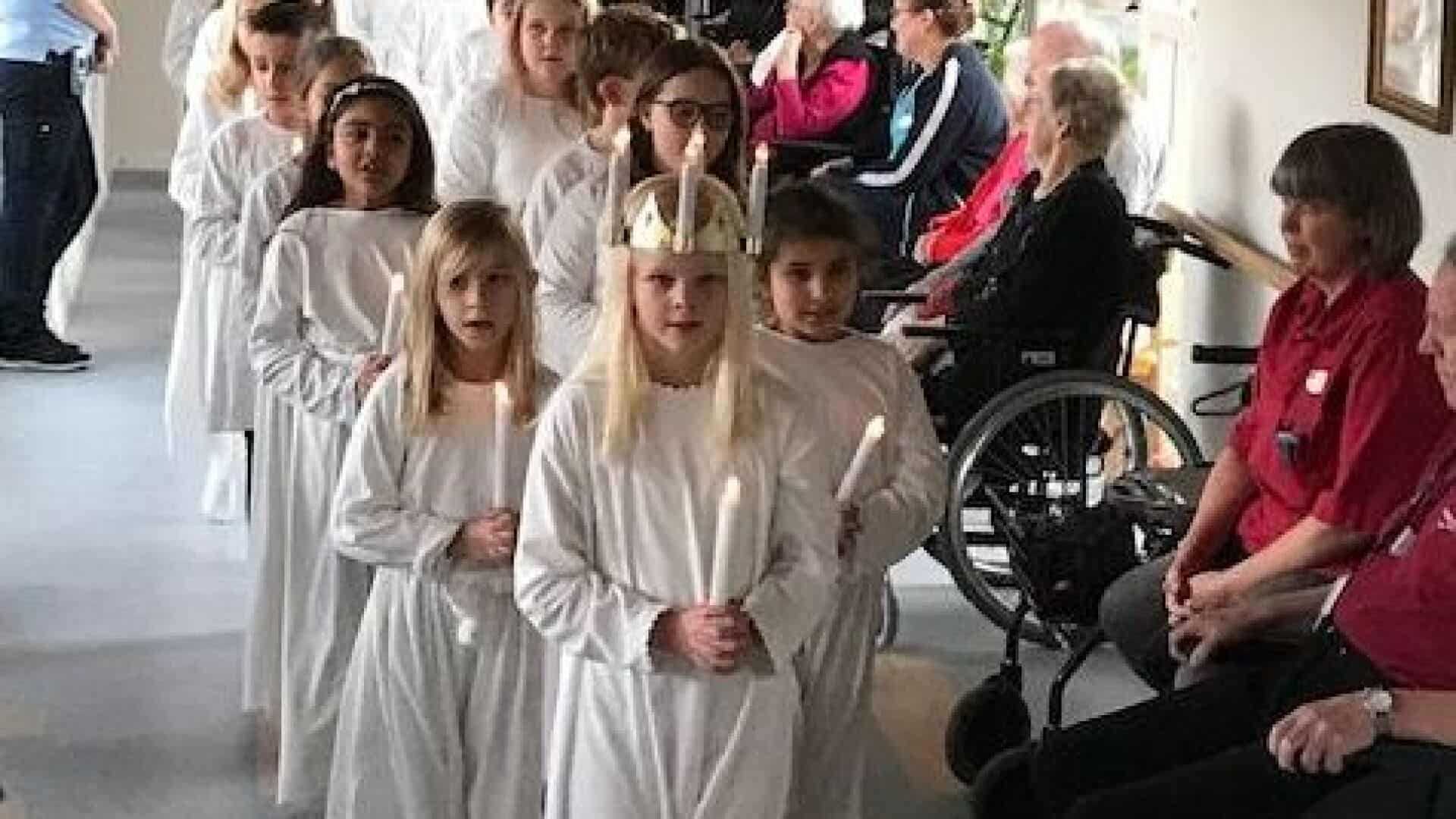 Lucia-optog på Fjordly Plejecenter | ugeavisen.dk