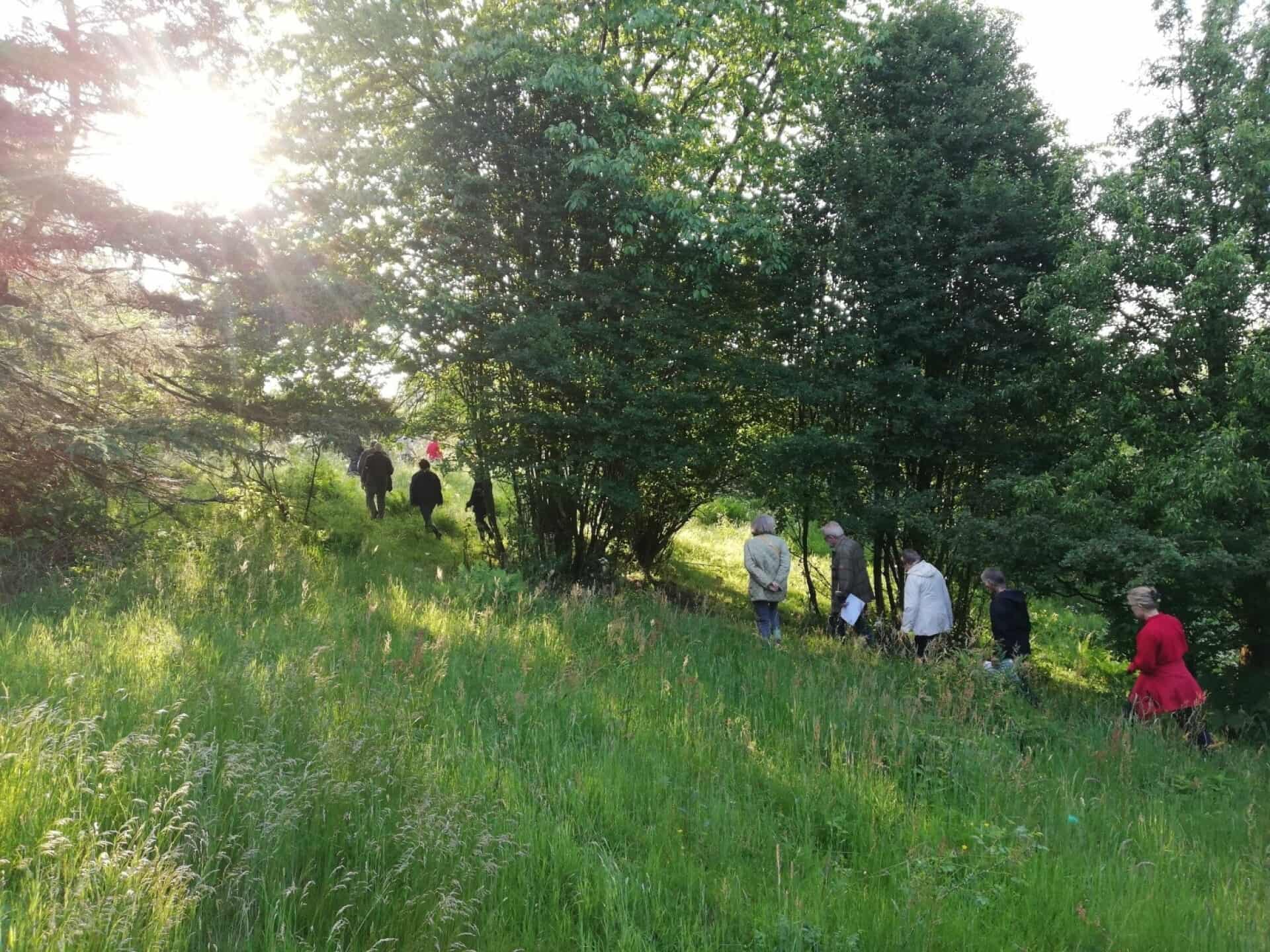 Naturstyrelsen viste rundt i Haastrup Bjerge | ugeavisen.dk