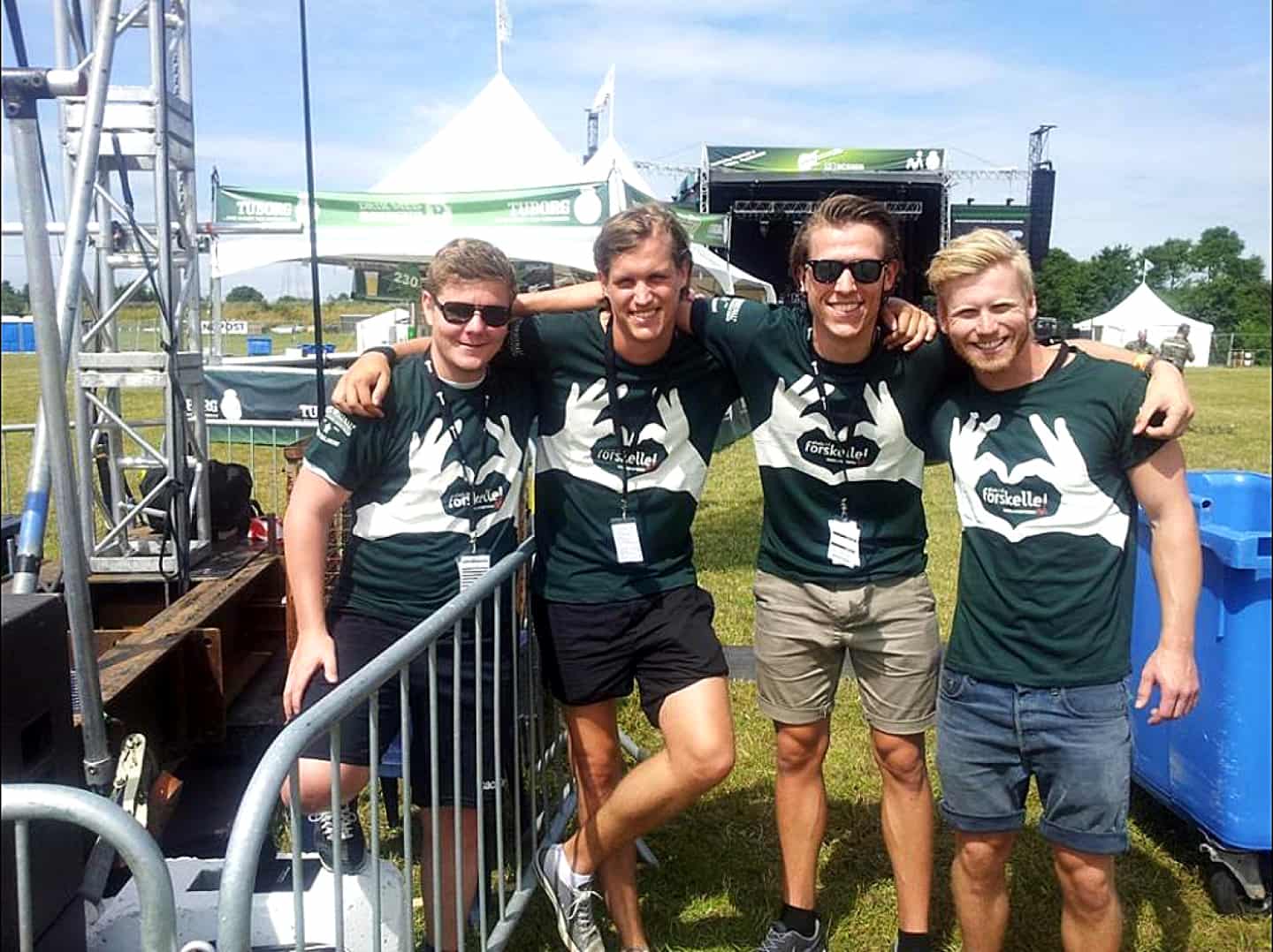 Daniel arbejder bag scenen på Grøn Koncert: Fedt at være frivillig ...