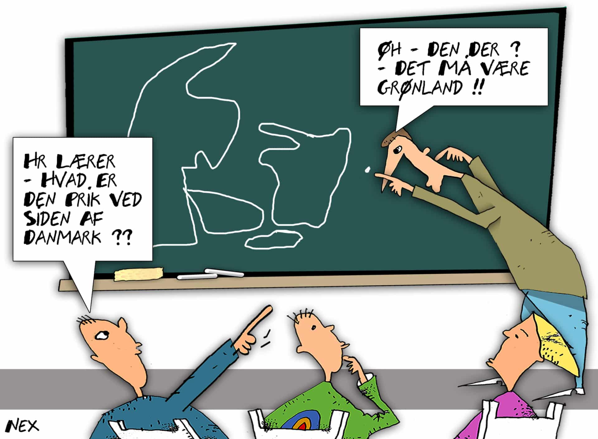 Dansk undervisning: Grønland er forsvundet | avisendanmark.dk