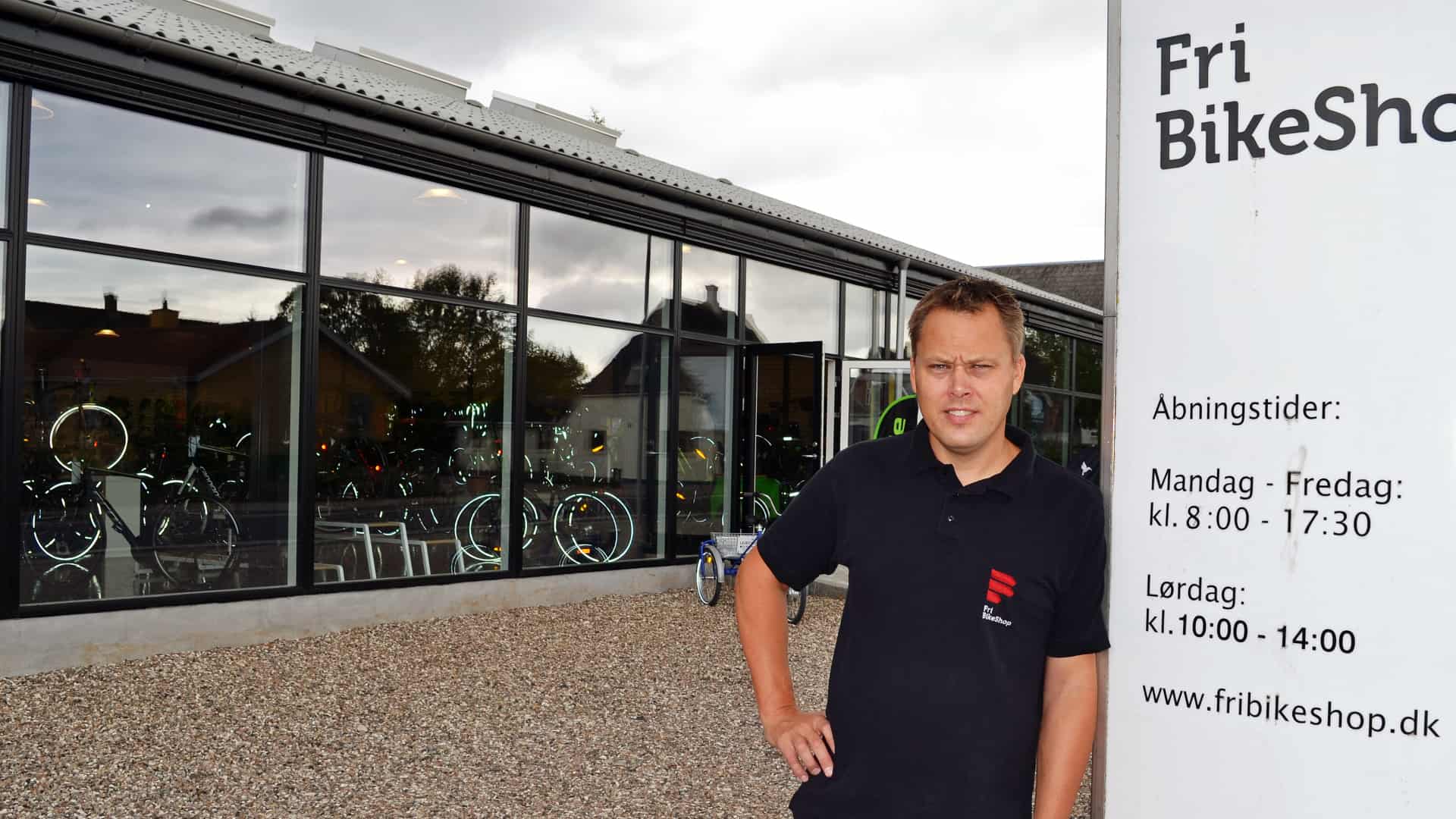 Fyns største cykelhandler: Bjørn i det helt store gear | ugeavisen.dk