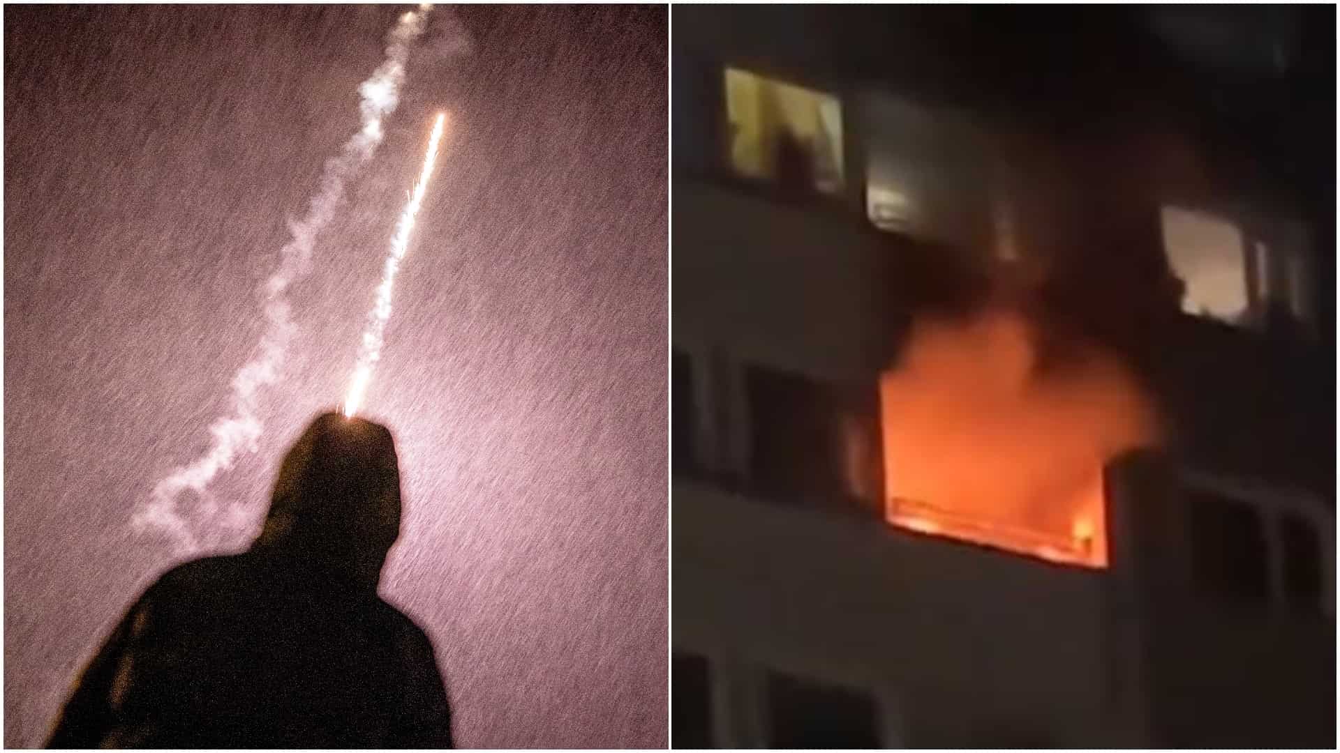 Grupper af unge angriber tilfældige med fyrværkeri: I Nordvest har ... Grupper af unge angriber tilfældige med fyrværkeri: I Nordvest har ...
