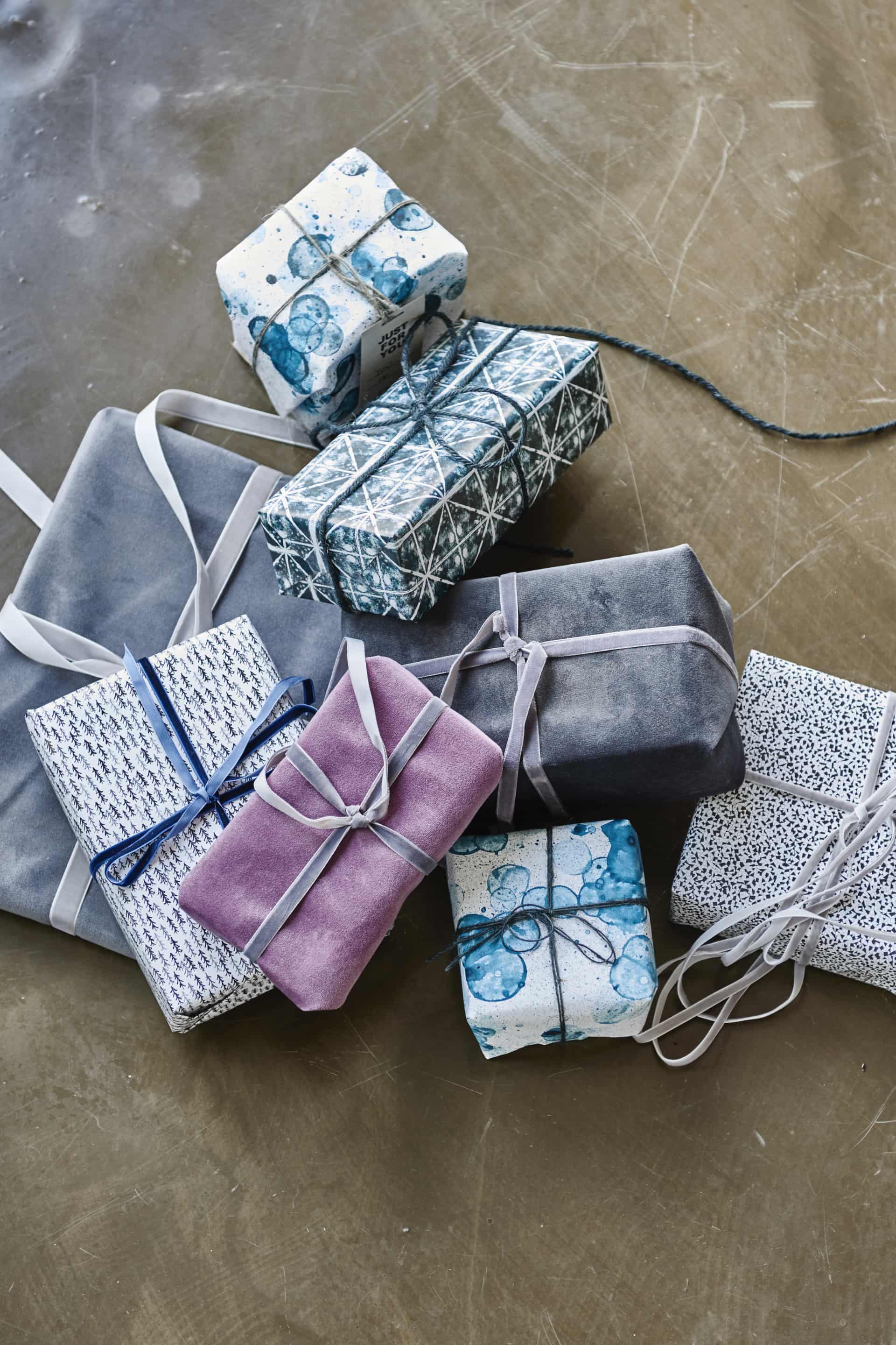 DIY: Pæne pakker i velour | faa.dk