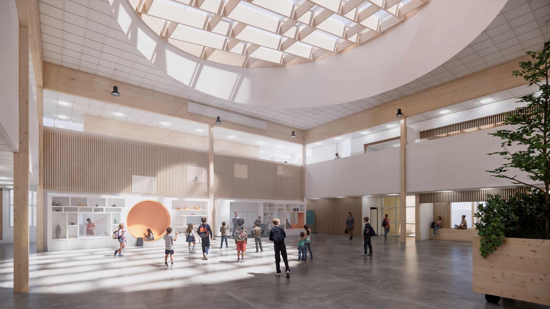 Ny skole vil inspirere skoler i hele landet: Hvert klasserum får eget ...