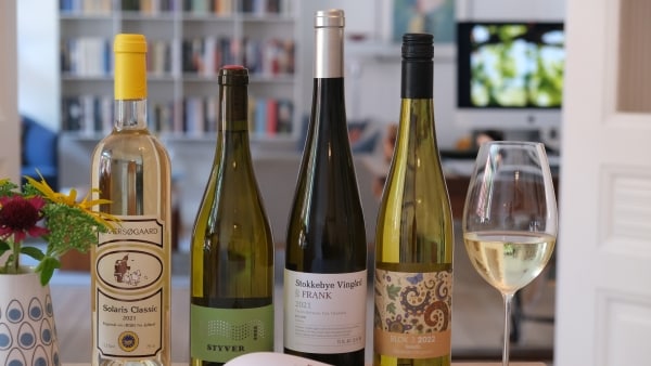 Test af dansk vin: Solaris kan minde om sauvignon blanc, men er helt ...