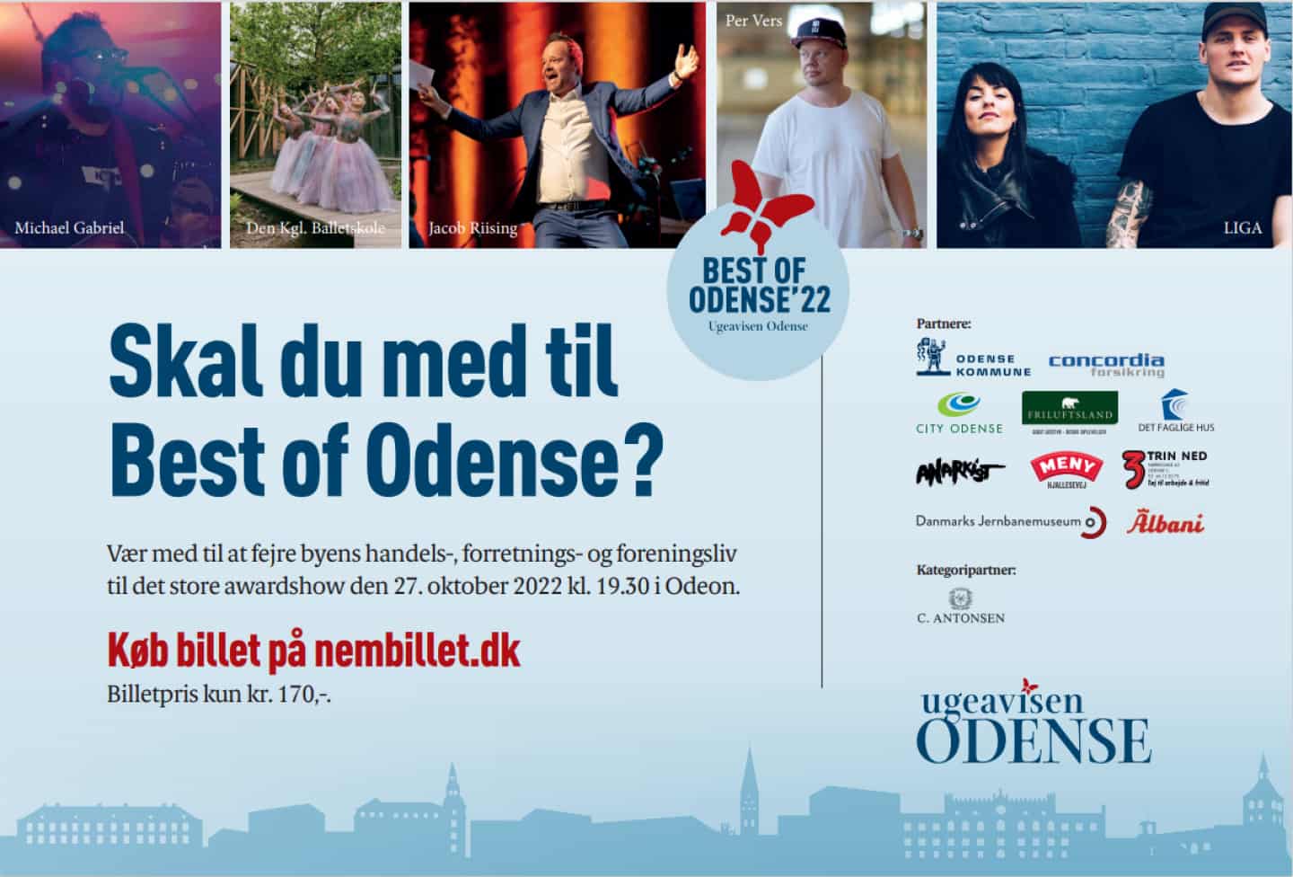 Er din favorit med på listen: Her er de nominerede til Best Of Odense 2022 | ugeavisen.dk