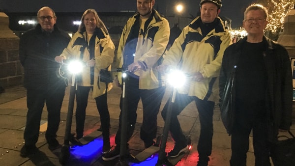 Lions (h)juler med Natteravnene Vejle: Fik doneret løbehjul og varmt ...