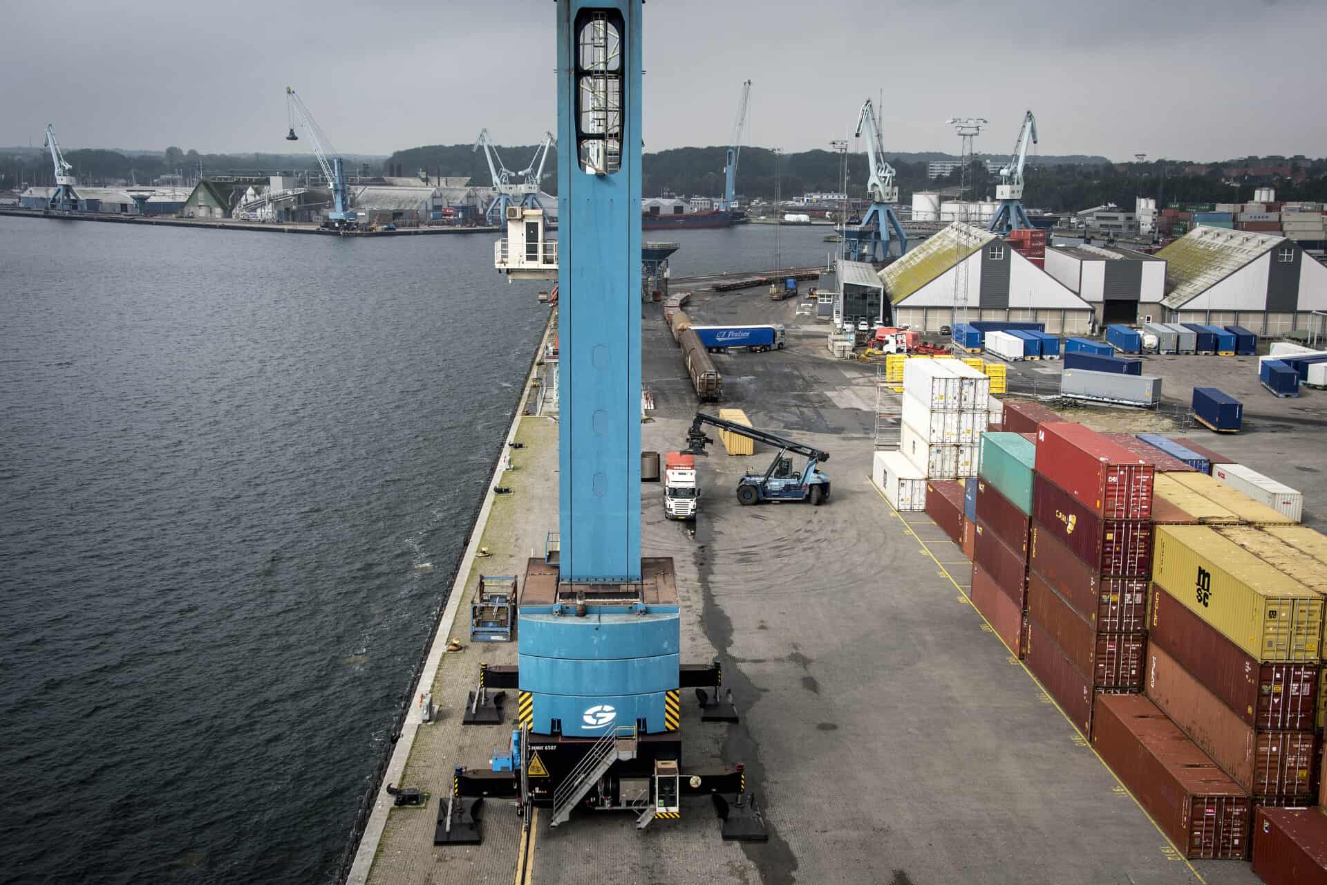 Fredericia Havn bygger om: De næste fem år skal havnen fremtidssikres ...