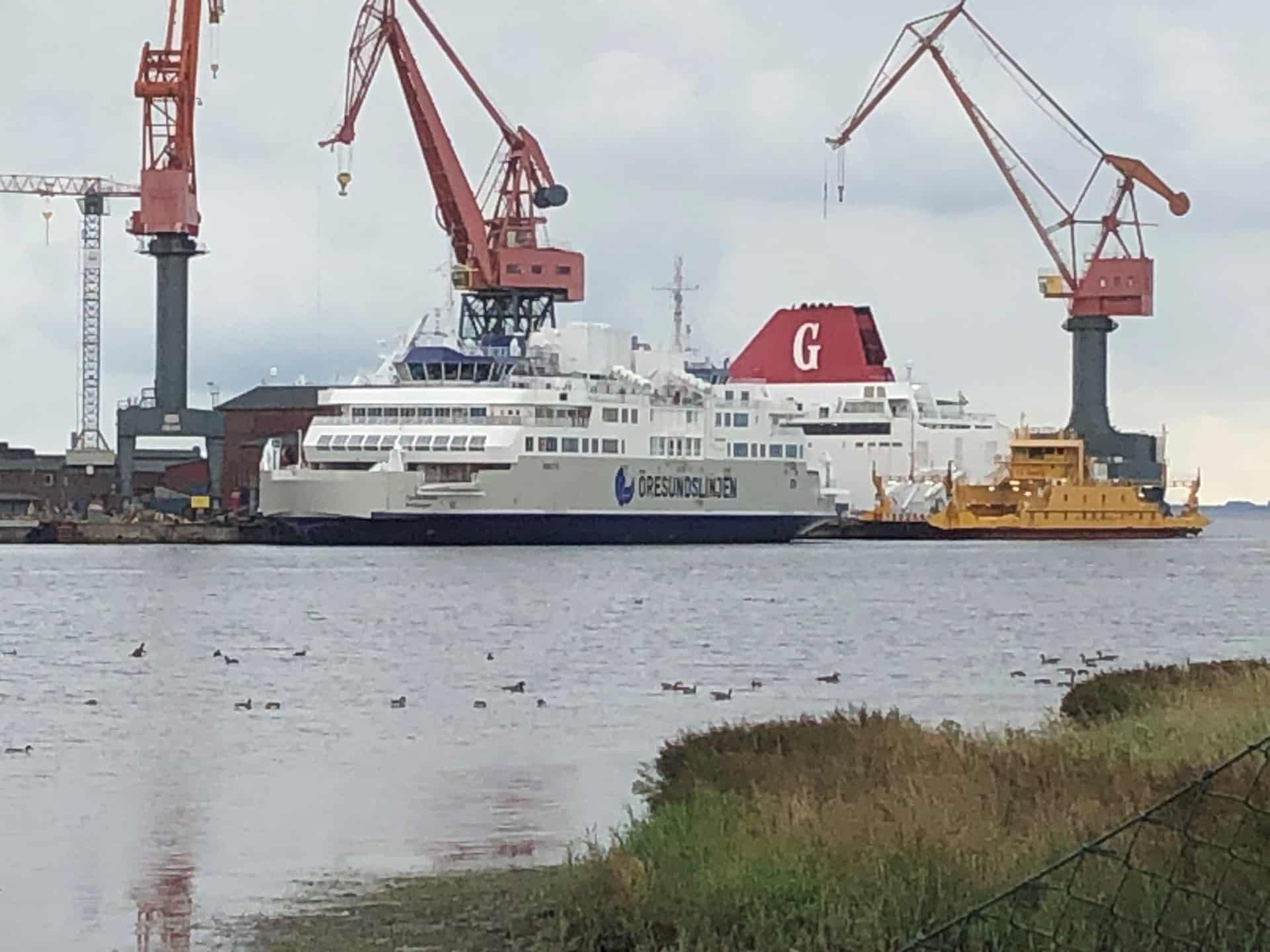 Se de første billeder: Nu forvandles Forsea-færgernes udseende ...