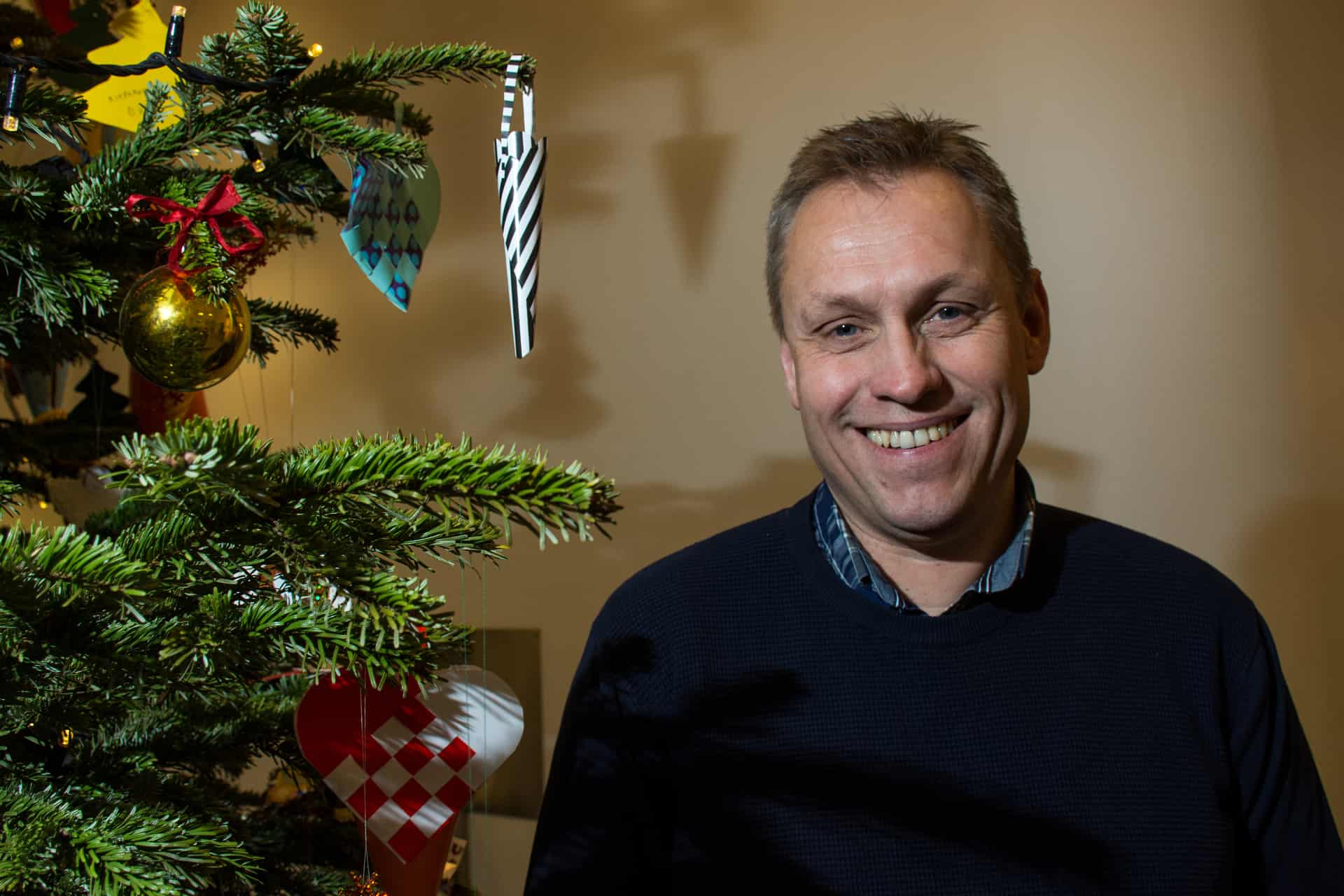 Lars Friis er fødselar i et strålende julehumør | jv.dk