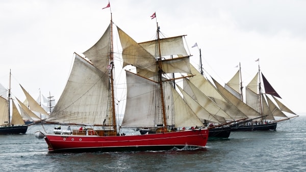 Rammer Svendborg i dag: Gamle sejlskibe ankommer for fulde sejl | fyens.dk