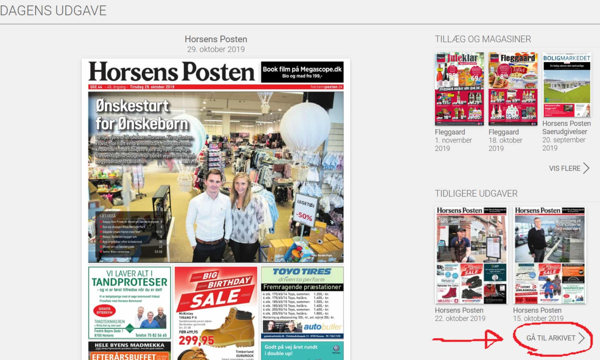 Leder du efter en gammel avis? | ugeavisen.dk