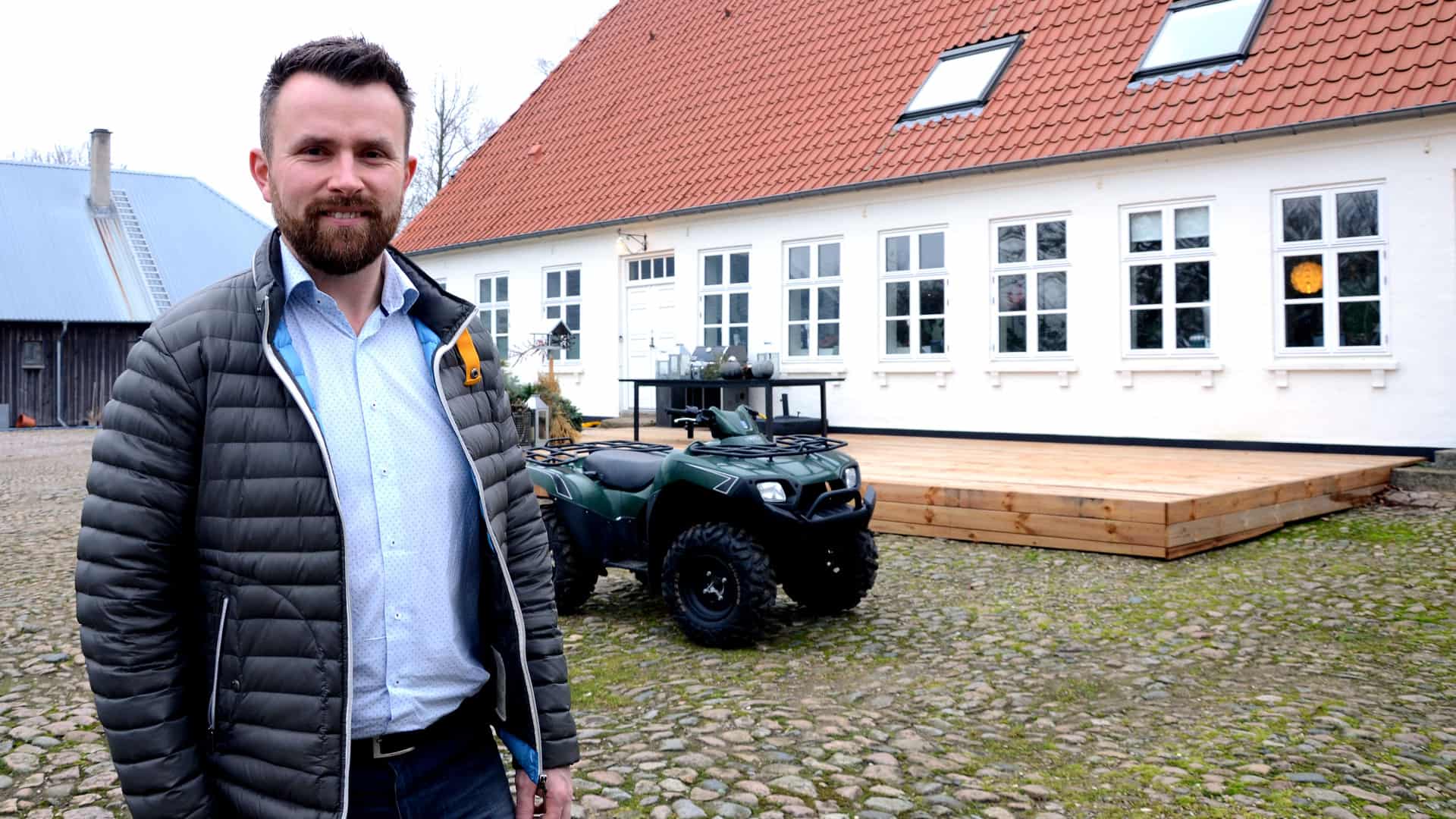 Råd til din bolig: Christian bor på en kæmpe gård og elsker livet på ...