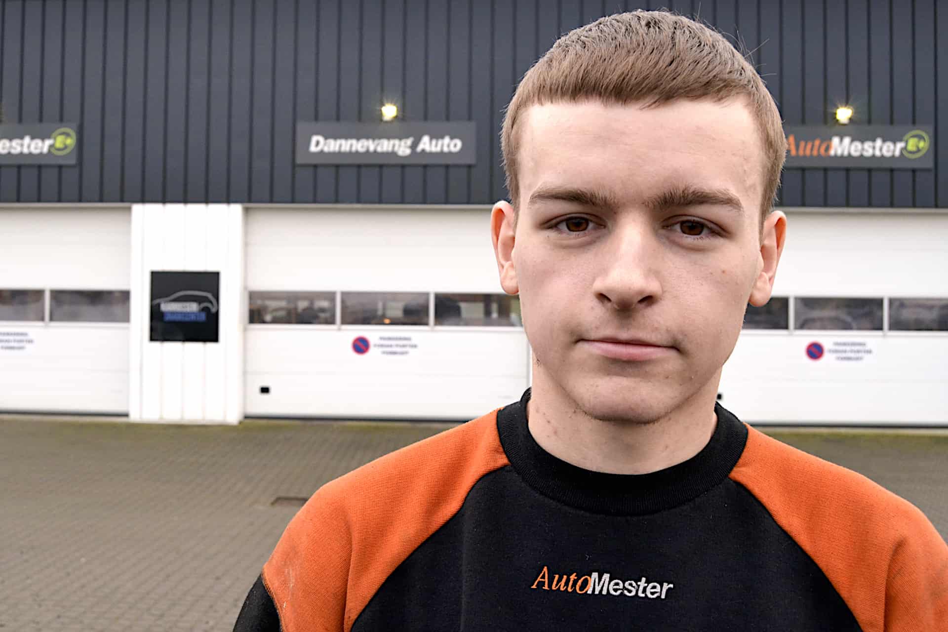 Marcus Lund Andersen er i lære som personvognsmekaniker: Jeg er vild ...