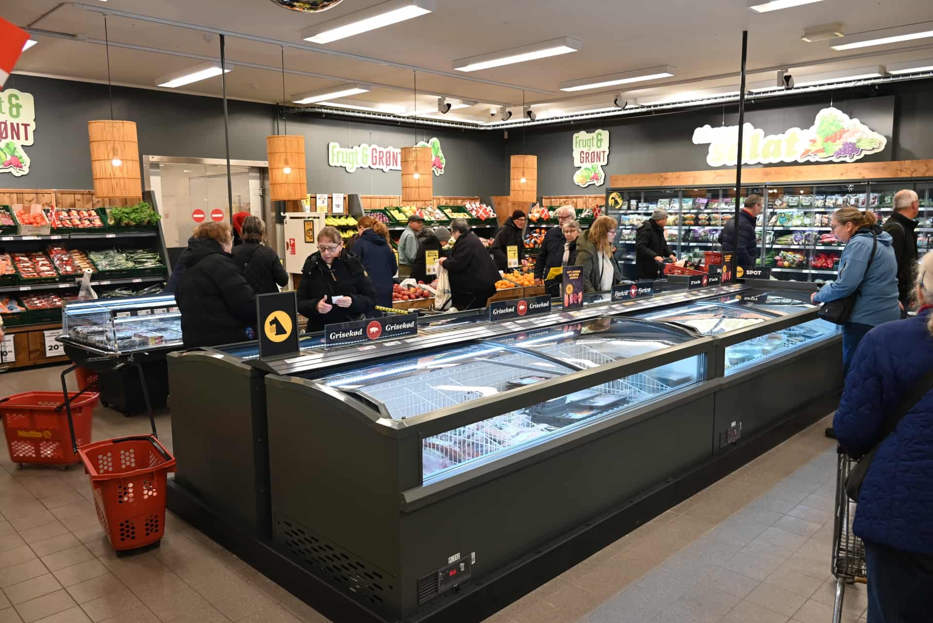 Se billederne fra endnu en opdateret og genåbnet Viborg-Netto: - Vi har ...