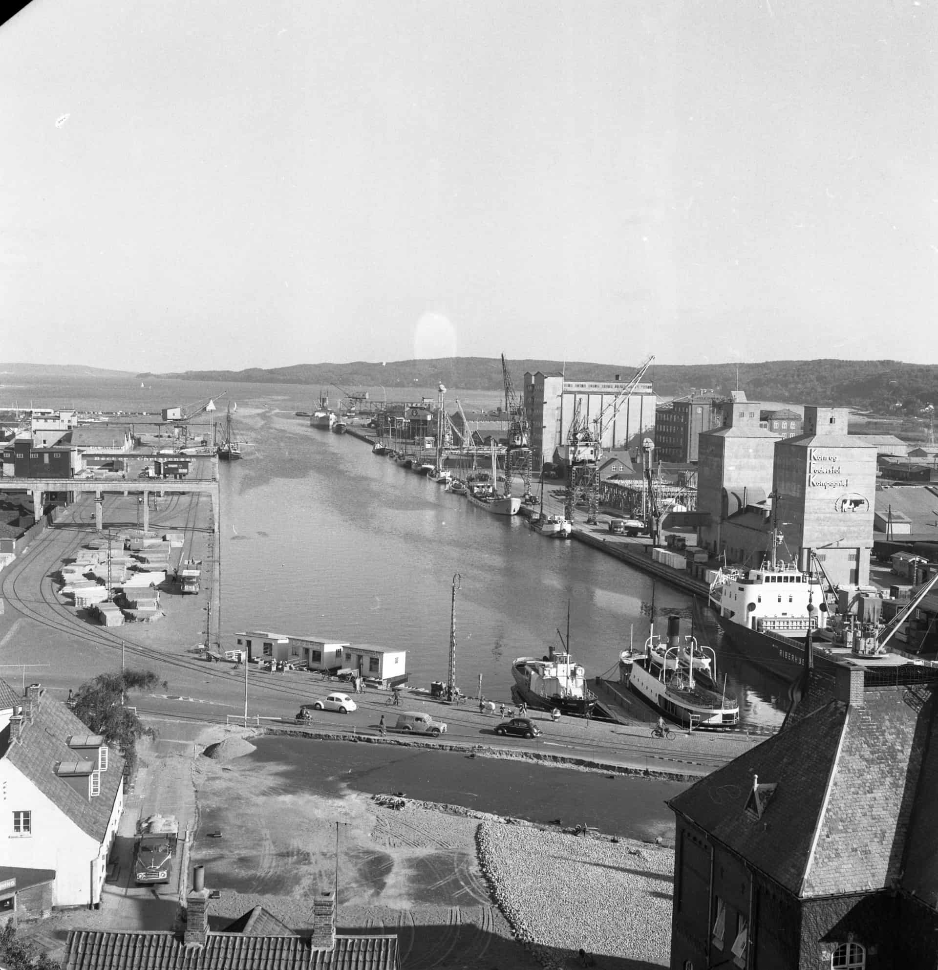 Ugens foto: Vejle Havn anno 1961 | ugeavisen.dk