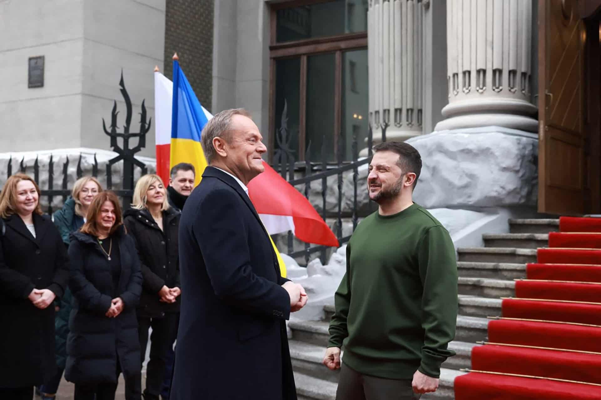 Tusk: Ukraine-krigen er en kamp mellem det gode og onde | helsingordagblad.dk