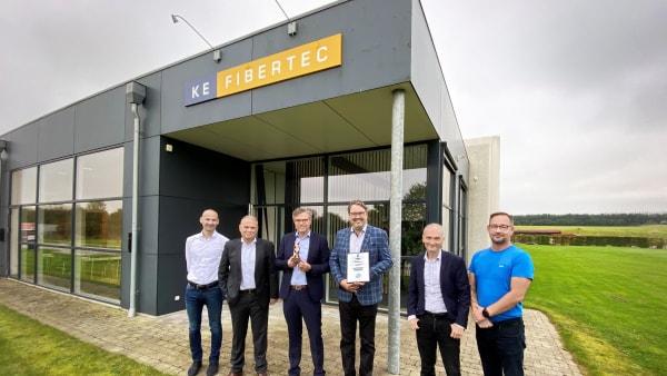KE Fibertec er årets succesvirksomhed | jv.dk