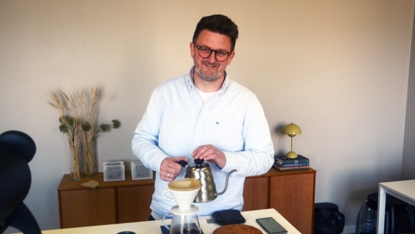 Steffan har åbnet sit eget mikro-kafferisteri i Vamdrup: - Jeg har ...