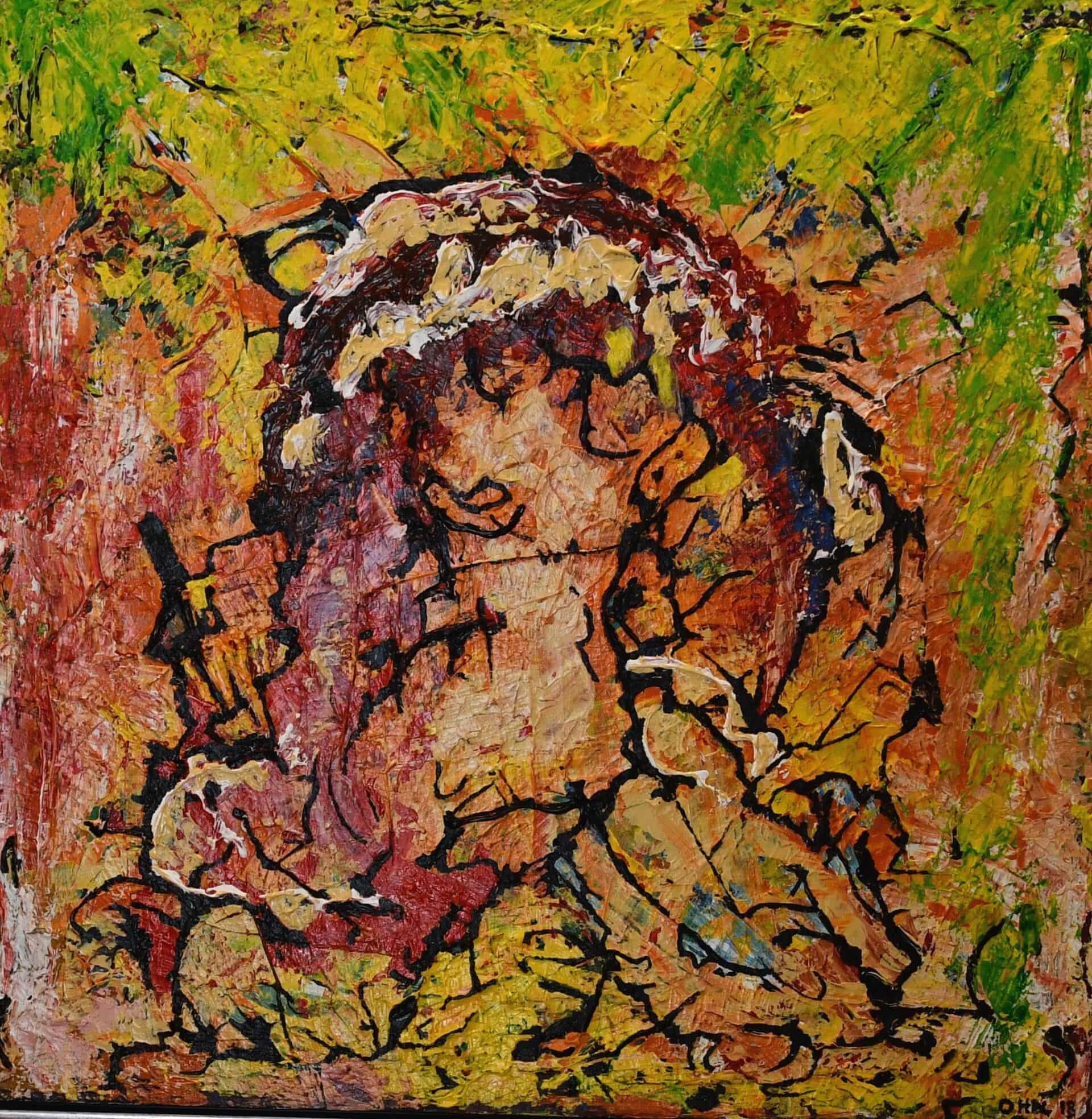 Fødselsdags-udstilling med kendt Horsens-kunstner | ugeavisen.dk