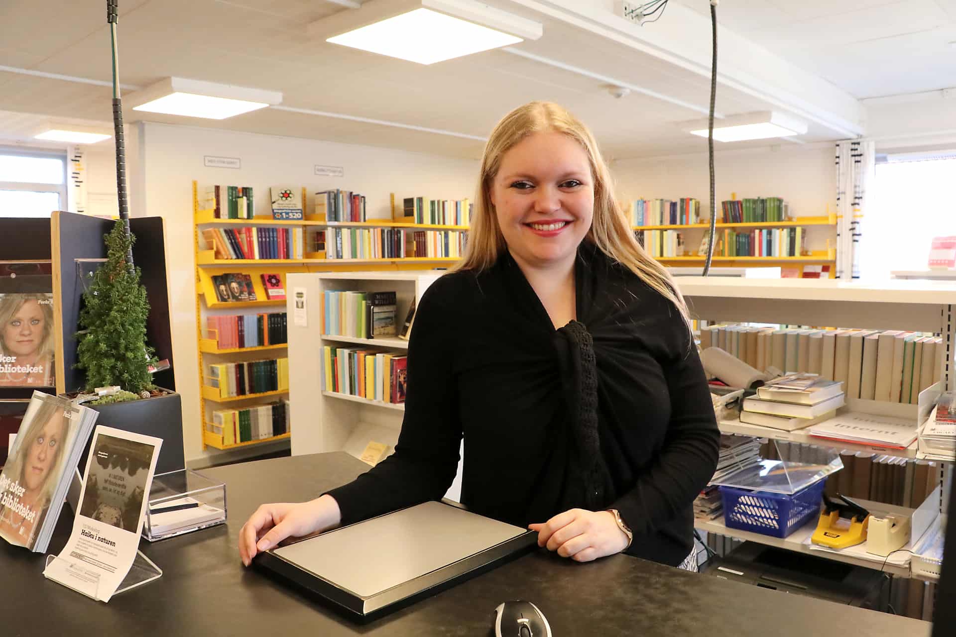 Bibliotekaren slapper af med at skrive | ugeavisen.dk