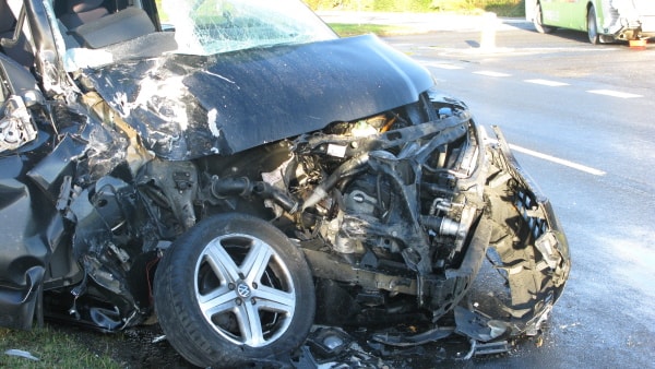 Arriva-bus påkørt bagfra | fyens.dk