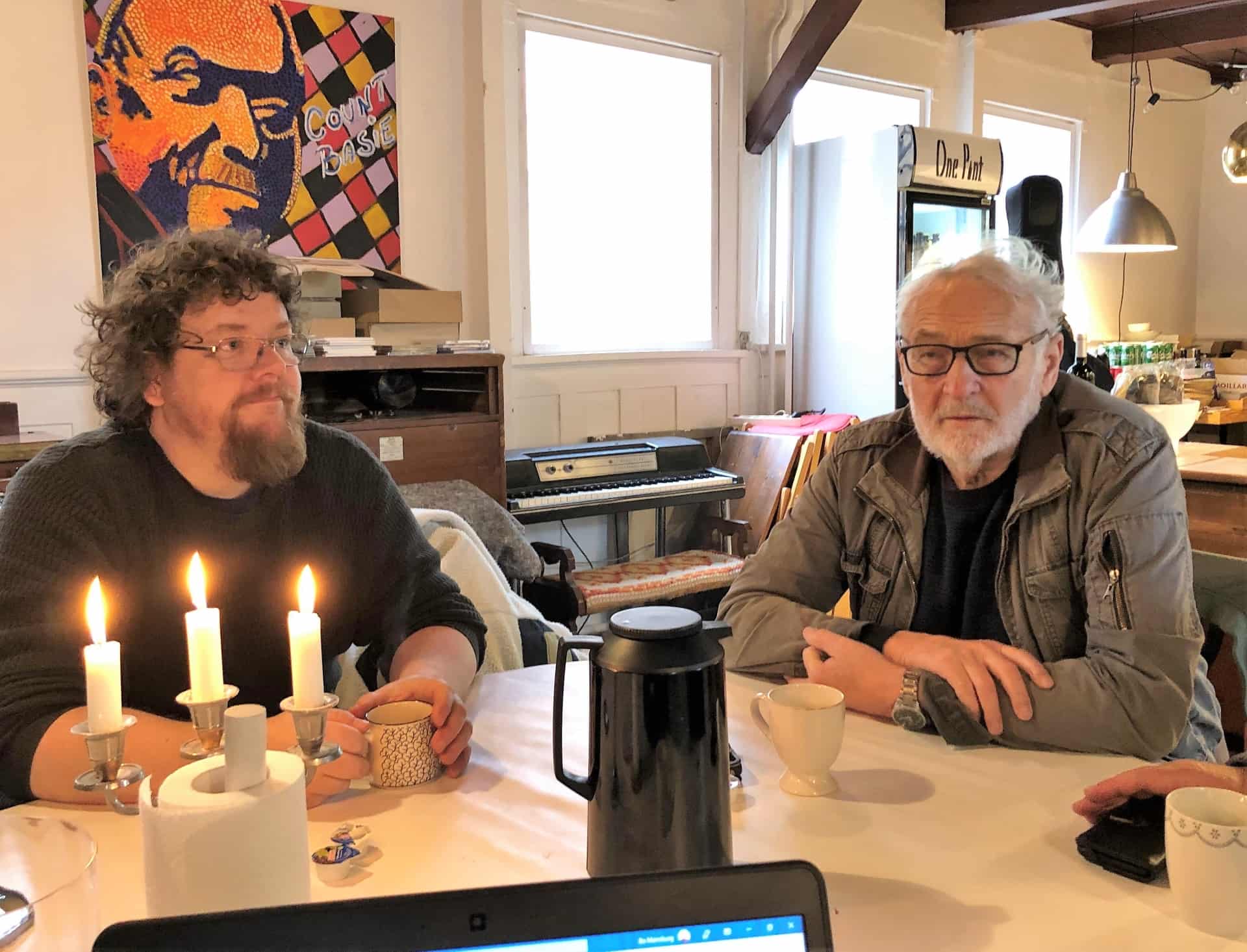 Hausgaard har fundet sin nye jazz-makker: - Fylder han for meget ...