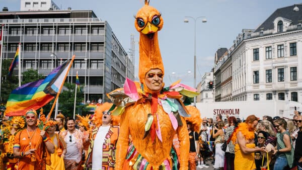 Markant færre deltog i årets pride-parade i København | jv.dk