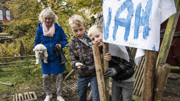 Se billederne: Byggelegeplads dukket op i Midtbyen | stiften.dk