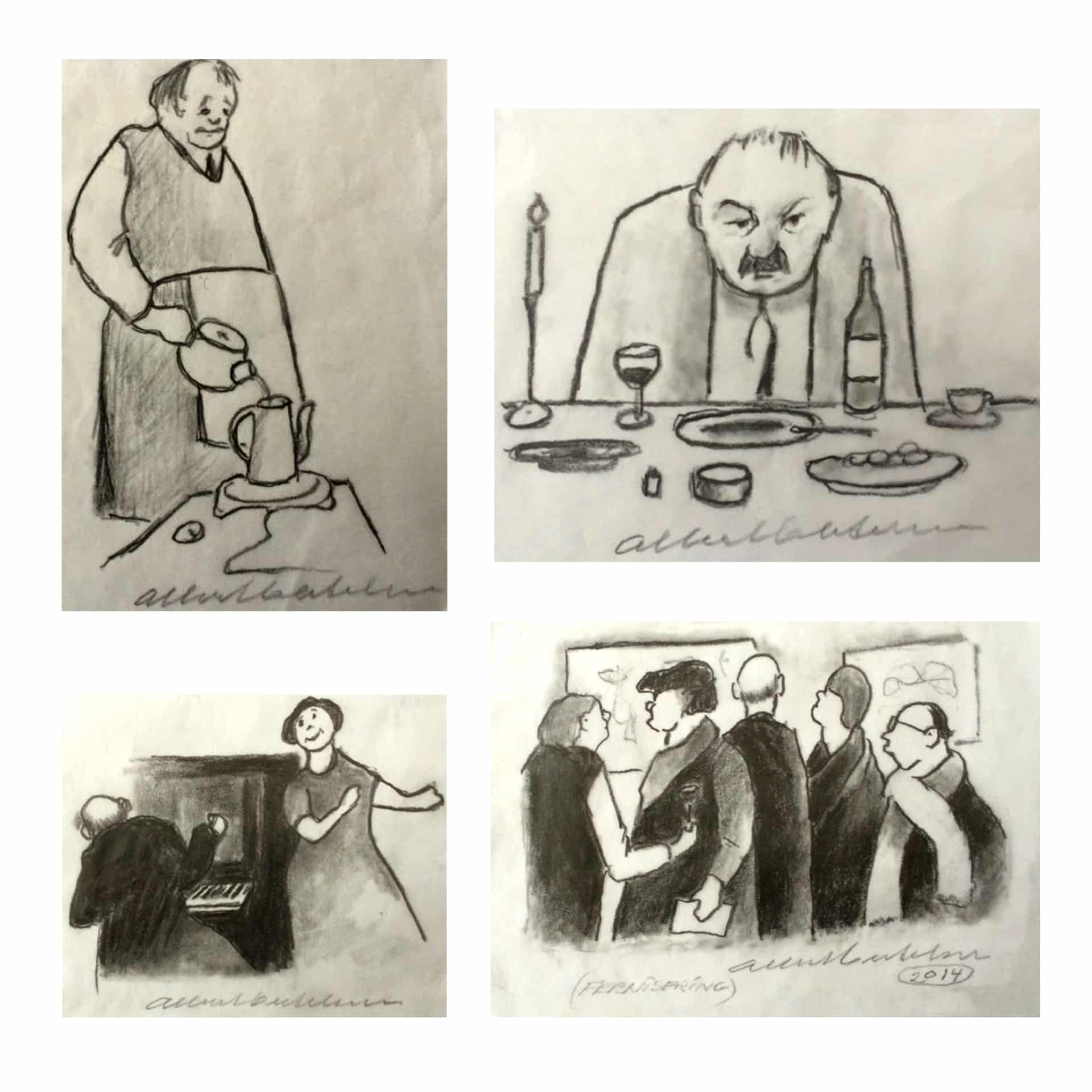 Albert Bertelsen går igen: Den gamle kunstners berømte billeder kan ses ...
