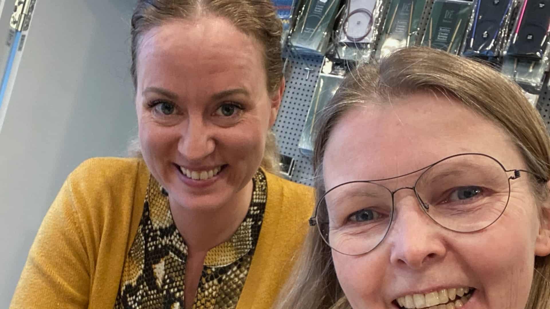 Maja bliver den nye ejer af garnbutik: 'Jeg kunne bare mærke i maven ...
