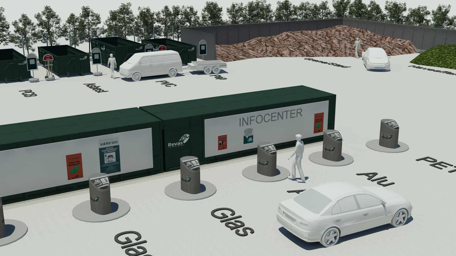 Ny genbrugsstation med mere plads | ugeavisen.dk
