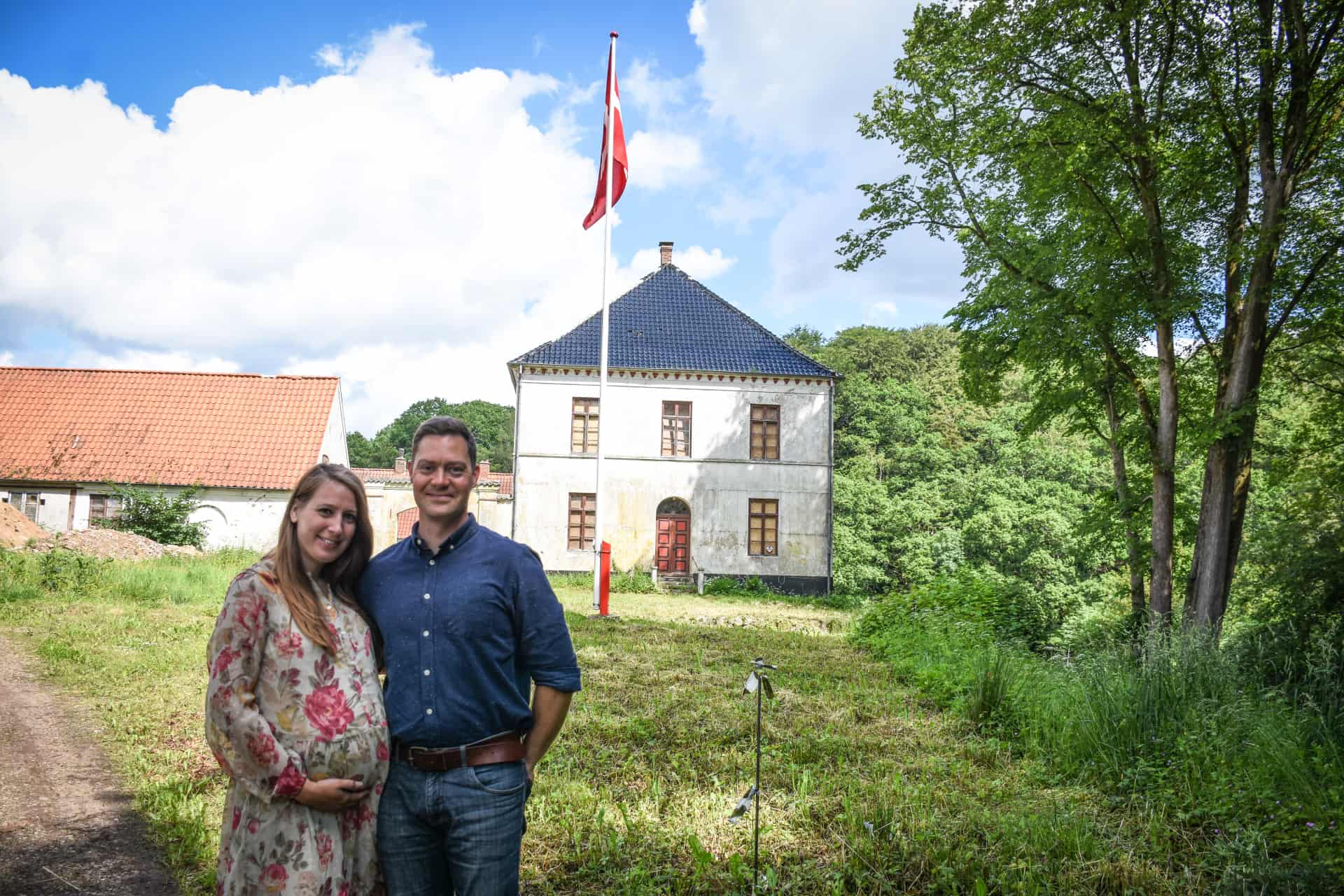 Daniel og Louise har er de nye ejere af Det Hvide Palæ | ugeavisen.dk