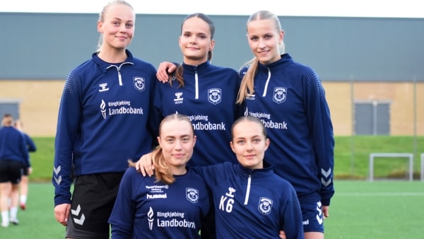 Fra Mejrup til FC Midtjylland: Emma, Ida, Katrine, Sofia og Karoline er ...