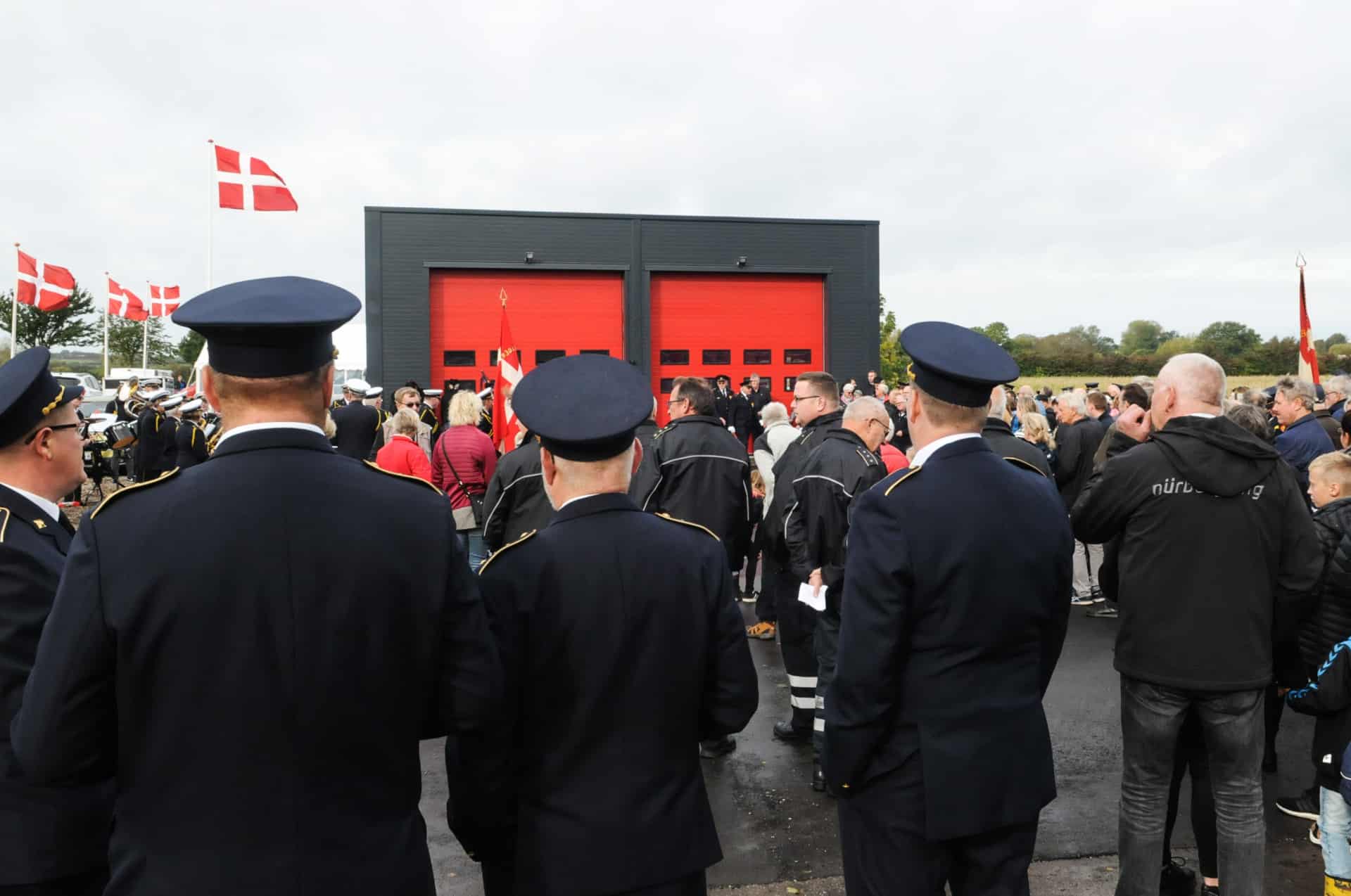 Folk strømmede til indvielse af ny brandstation | ugeavisen.dk