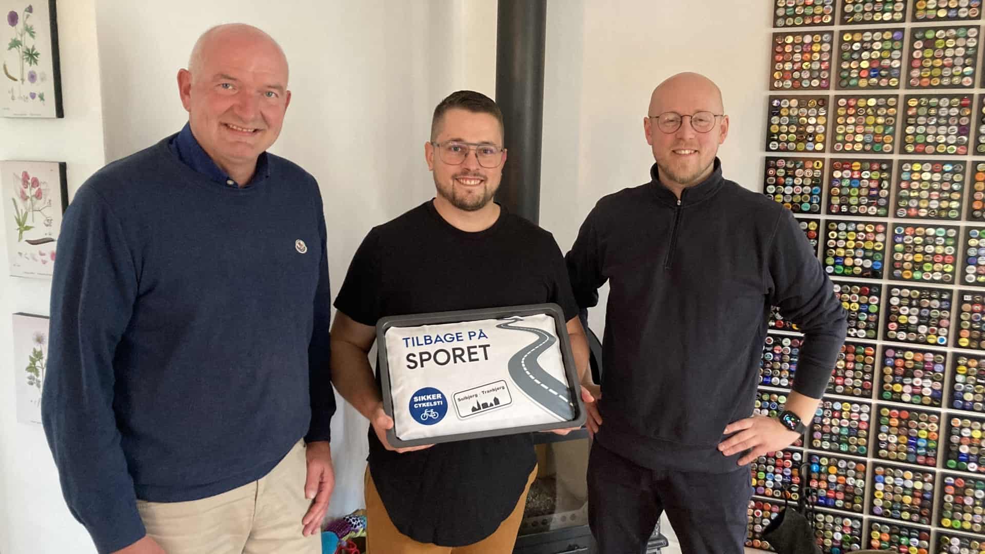 Cykelsti mellem Tranbjerg og Solbjerg er på plads: Jeg skal se ...