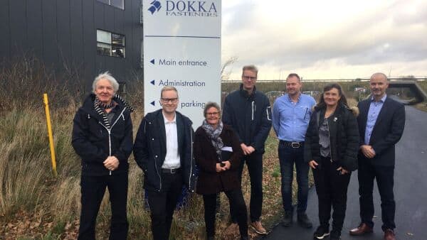 Udvalg på besøg hos Dokka Fasteners | ugeavisen.dk