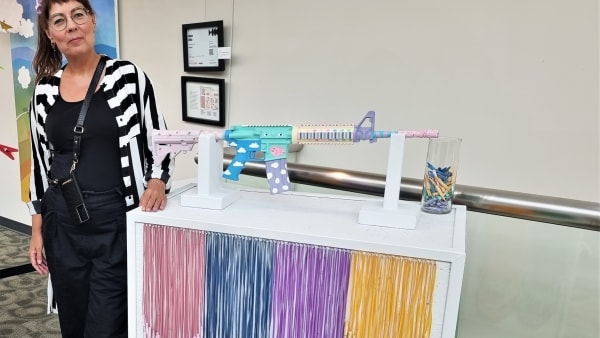 Junette tog sit våben med til USA: 'Den første uge, efter jeg kom hjem ...