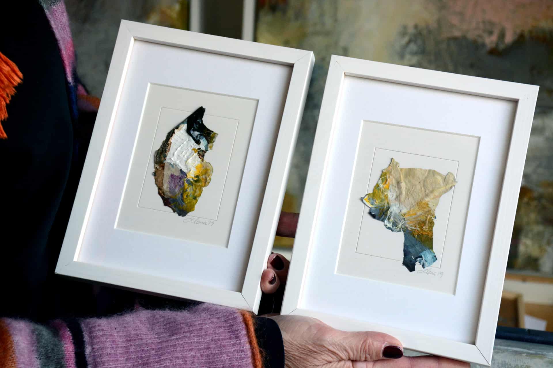 Mona maler både med rockmusik og ro | ugeavisen.dk