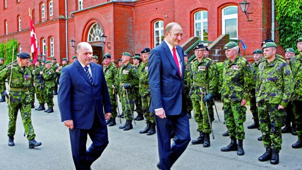 Estisk brigade formelt knyttet til Danske Division | ugeavisen.dk