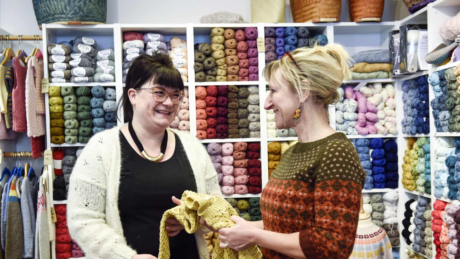 Liv i midtbyen: At strikke handler dybest set om kærlighed | ugeavisen.dk