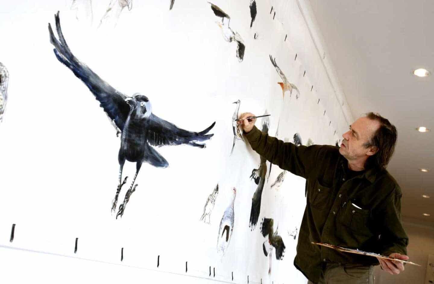 Kulturhus Fjorden viser fuglemalerier | ugeavisen.dk