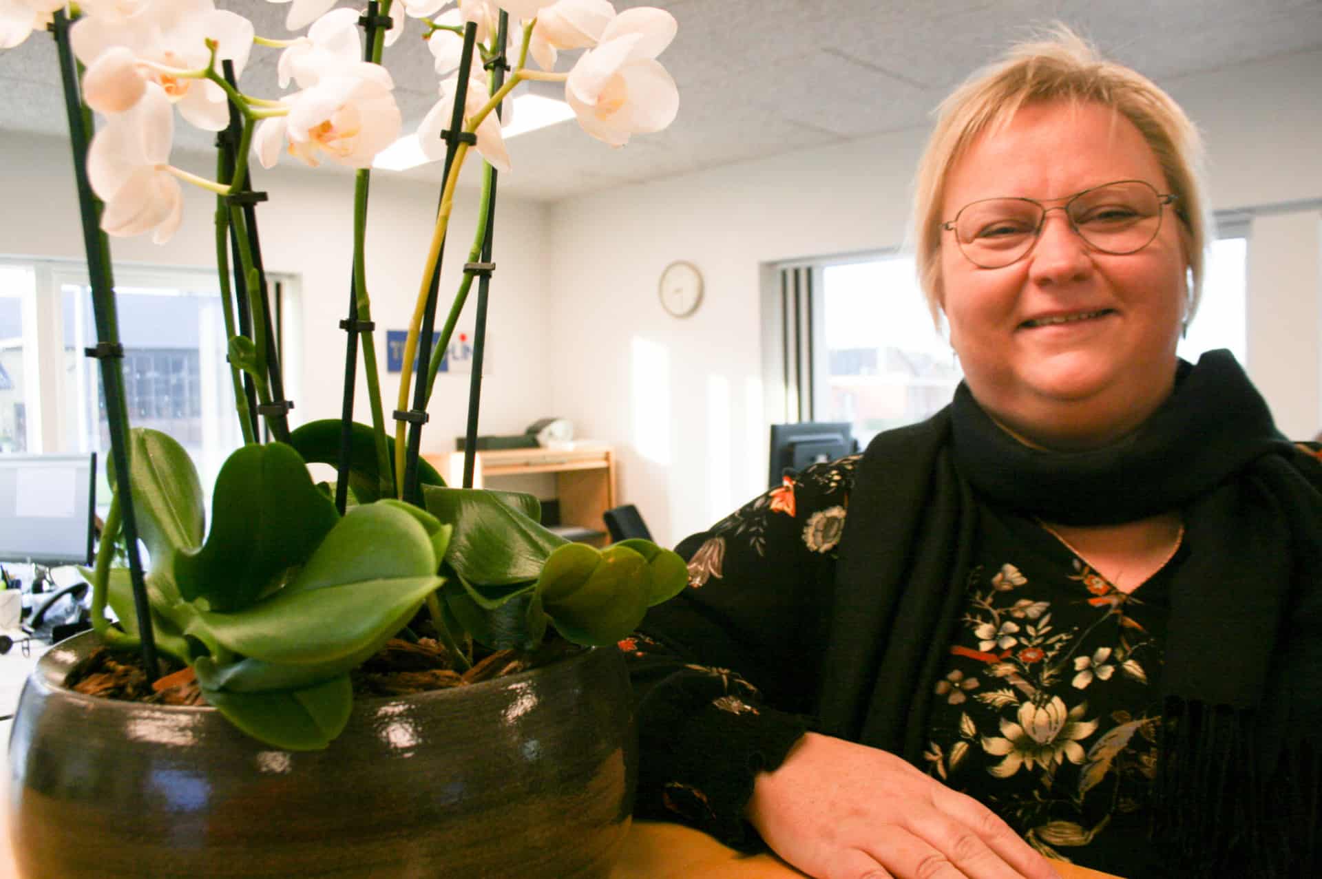 Birgitte blev første 10 års jubilar hos Trade-Line | ugeavisen.dk