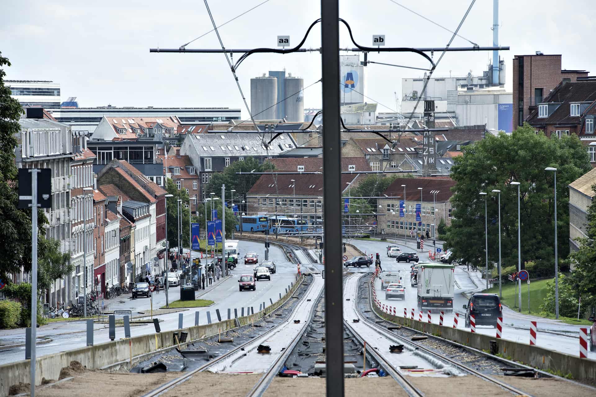 Kæmpe-udfordring at sende letbane gennem midtbyen | stiften.dk