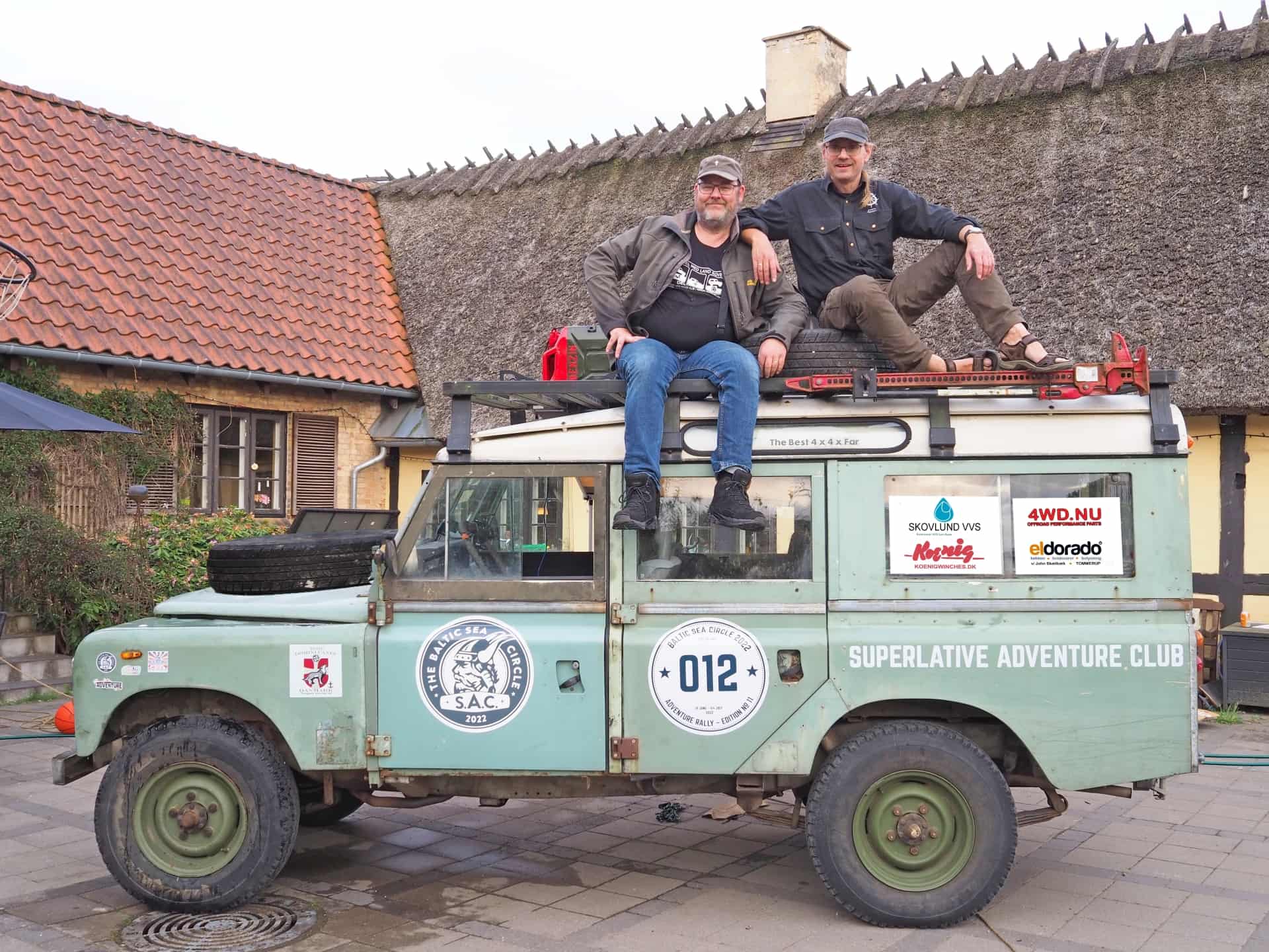 Gammel Land Rover endelig klar til 7500 kilometer ved Østersøen ...